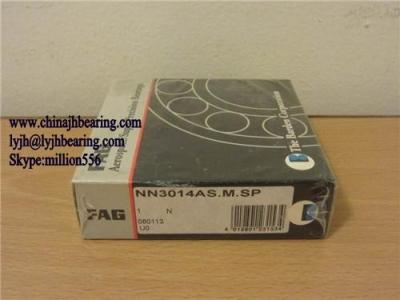 China FAG NN3014-AS-K-M-SP Cylindrical roller Bearing,70X110X30mm,two row roller,high precision for sale