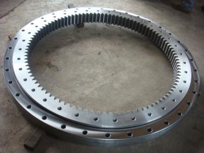 China 92-20 0641/1-07232 four point contact ball slewing bearing internal teeth,748x546x56 mm for sale