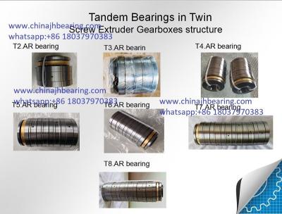 China Design Tandem Arrangement F-208004.T6AR Film Extrusion Gearbox Shaft Bearing for sale