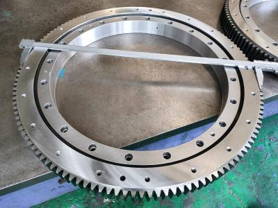 Cina Four Point Contact Ball Slewing Bearing With External Gear Teeth 1072*776*80mm in vendita