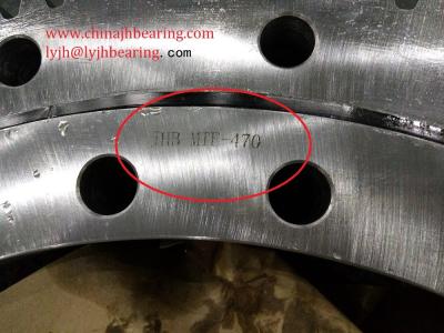 China MTE-470  ball slewing bearing with external teeth 26.9x18.5x2.375 inch size for sale