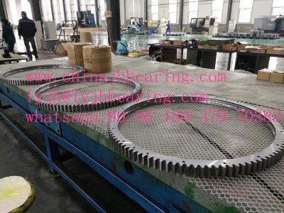 China China slewing Bearing factory offer 013.32.1405 four point contact ball slewing bearing,15253X1235X119mm for sale