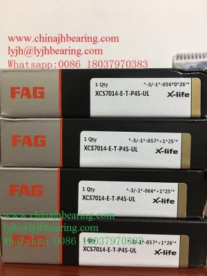 China XCS7014-E-T-P4S-UL  70x110x20 mm FAG Spindle bearings used for machine tool main spindle center for sale