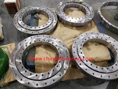 China 010.30.500 four point contact ball slewing bearing 602x398x80mm mining machine use for sale