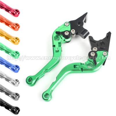 China ER6N Custom Motorcycle Brake Clutch Lever For Kawasaki Parts Green for sale