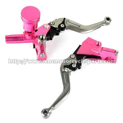 China Front Left Right Motorcycle Brake Clutch Lever Brake Pump Racing Bike Spare Parts for sale