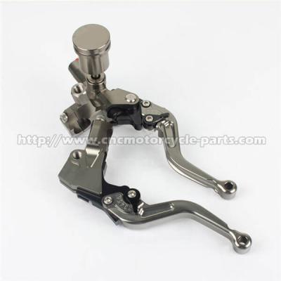 China Alloy CNC Motorcycle Brake Master Cylinder , Reliable Universal Motorbike Levers for sale