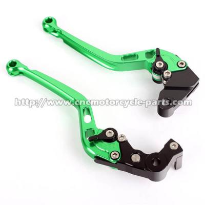 China CNC Anodized Motorcycle Clutch And Brake , 6061 Aluminum T6 Kawasaki Levers for sale
