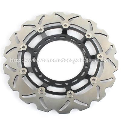 China Yamaha XT600X CNC Motorcycle Parts 320mm Durable Wave Floating Disc Brake for sale