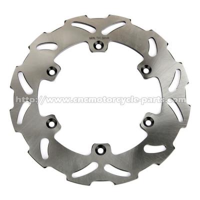 China SUZUKI CNC Motorcycle Parts OEM Rear Solid Wavy Brake Discs 4mm Thickness for sale