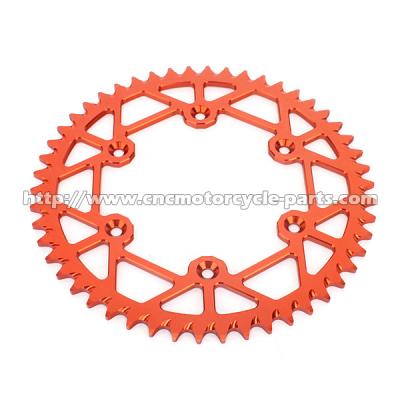 China High Performance KTM MX Custom Motorcycle Sprockets CNC Milling Machined for sale