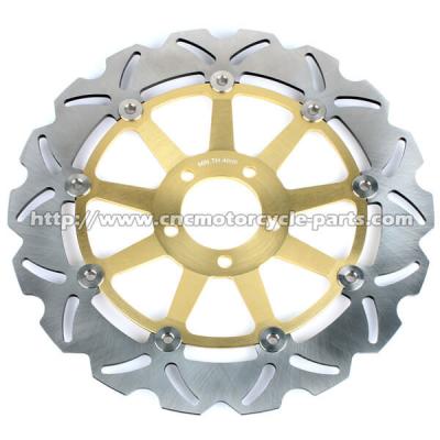 China ZX7R NINJA Motorcycle Brake Disc Brakes And Rotors Kawasaki ZX9R ZZR 1100 CNC Anodized for sale