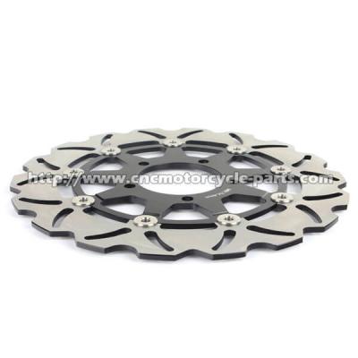 China Aluminum Motorcycle Brake Disc Rotor Brake Kawasaki Z 1000 ZX10R CNC Milling for sale