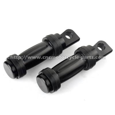China Front / Rear Position Motorcycle Foot Pegs Without Clamps Chrome / Black Color for sale