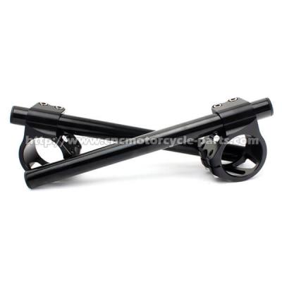 China 53mm Adjustable Clip On Handlebars , Aprilia Rsv 1000 R Tuono Motorbike Clip Ons for sale