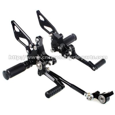 China Custom Motorcycle Rear Sets For Street Bike Multiple Adjustment Possibilities for sale