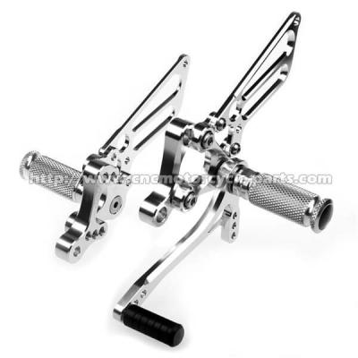 China Ducati 748 Adjustable Motorcycle Rear Sets Strong Aluminum Material for sale
