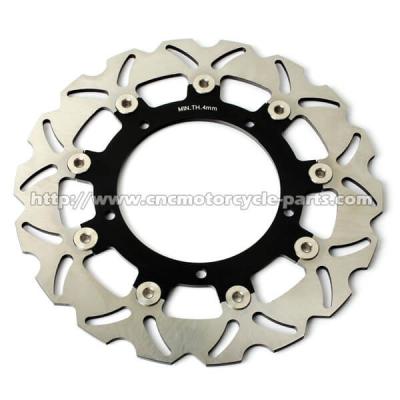 China Aluminum Front Motorcycle Brake Disc Set Yamaha YZF R3 FZ6 XJ6 CNC Machining for sale