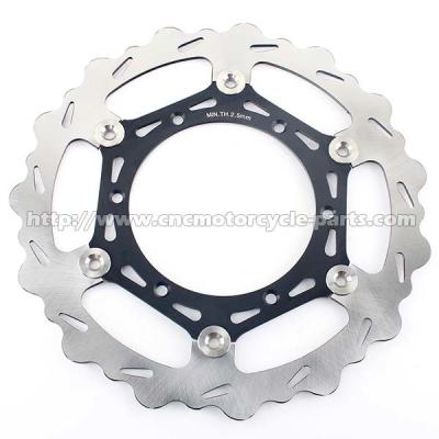 China Alloy Adaptor Braking Motorcycle Rotors , 270mmm YZ 125 250 Motorbike Brake Discs for sale
