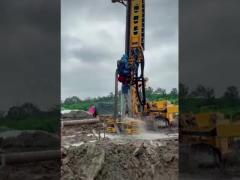 Impianto di perforazione idraulico multifunzionale della perforazione a rotazione dell'ancora 154KW