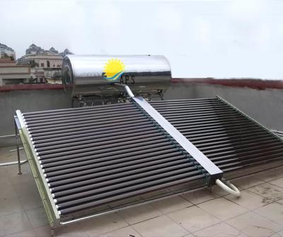China Split Type Solar Water Heater for Hotel Family 200L 58mm Vacuum Tube for sale