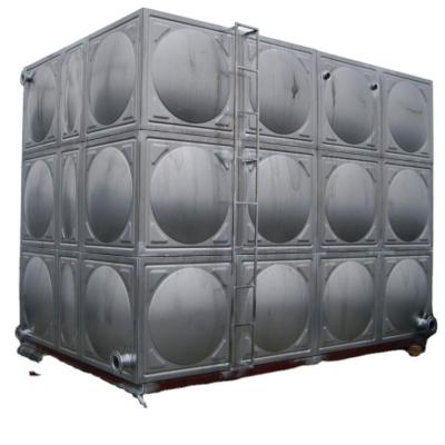 China Sectional Rectangular Water Storage Tank 10000L Bolt Type for Solar Heating Project for sale