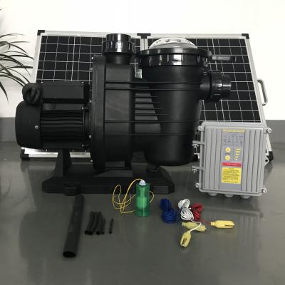 China Solar DC Swimming Pool Pump 500W 1200W with MPPT Controller for sale