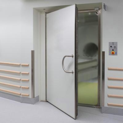 China Porta do padrão 1.2m*2.1m Rf Mri com quadro de porta for sale