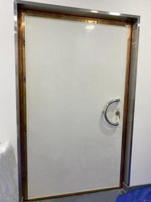 China Double Locking System MRI RF Shielded Door with 100dB Shielding Performance and Customizable Opening Direction for sale