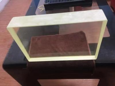 China Transparency Flat 0.5mm X Ray Lead Glass Customized Size for sale