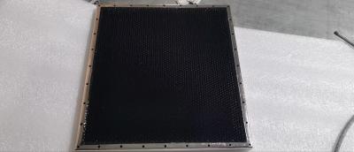 China 1 Inch Thickness Brass Honeycomb Waveguide Air Vents For Emc Chamber for sale