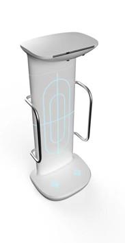 Cina Misuratore di contaminazione superficiale con rilevatore a tubo Geiger Muller accurato, dispositivo all'avanguardia in vendita