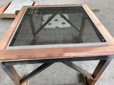 China Factory Direct Custom RF Shielded Window with 10-130MHz Frequency Range and Up To 100 DB Shielding Effectiveness for sale