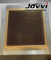 China Honeycomb Waveguide Structure Waveguide Window Designed with Faraday Cage Shielding Ensuring Performance in RF and Microwave Systems for sale