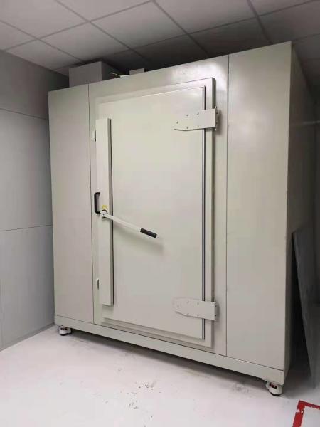 110dB EMC Door RF Shielded Chamber Faraday Cage Magnetic Shielding 2.1 X 0.9M