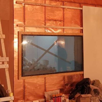 China Mri Room Rf Shielding Windows With 100db Shielding Frequency for sale