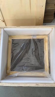 China Tin Plated Steel Honeycomb Waveguide Air Vents Shielded Mri Rf for sale