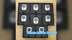 Radiation Detector LCD Touch Screen Alarms