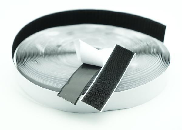 Quality Self Adhesive 25mm Hook And Loop Tape 25 Meters for sale