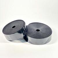 China Quick Easy Attachment Outdoor Hook And Loop Tape Black for sale
