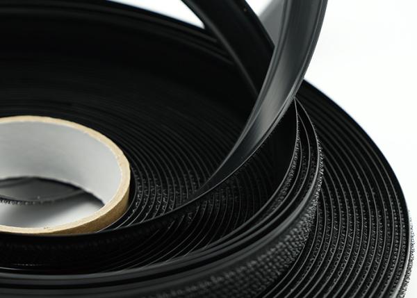 Quality Black Industrial Strength Hook And Loop Nylon Thick Velcro Tape for sale