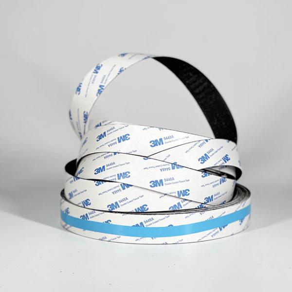 Quality 10mm-330mm Self Adhesive Hook And Loop Black Adhesive Hook Tape for sale