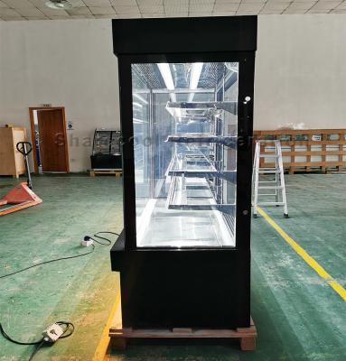 China 1.5m 5 van het de Ijskast van de Vierkante Glas van de Cakevertoning het Gebakje Koelere Lagen Vertoning Te koop