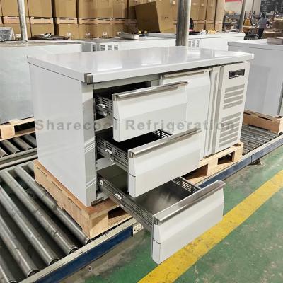 Cina Frigorifero del cassetto della cucina del frigorifero di acciaio inossidabile Undercounter della doppia porta R134a in vendita