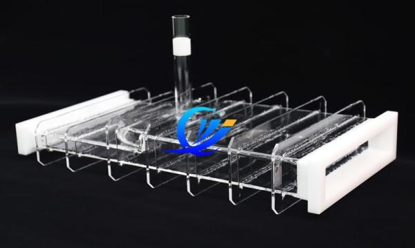 Quality Welded And Polished Electric Fused Quartz ASM/LPE Style Epitaxy Reaction Chamber for sale