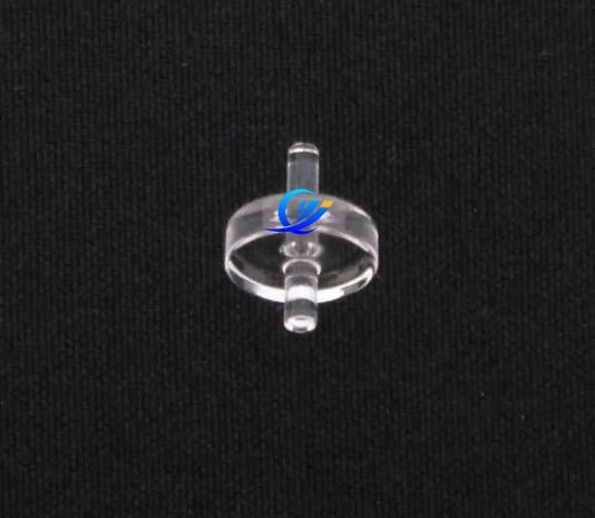 Quality Transparent Quartz Nail High Purity Segment Rest By Fire Polishing for sale