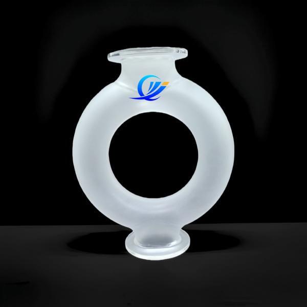 Quality High Purity Welded Quartz Chamber To Generate RF Plasma For ICP, CCP Etching Equipment for sale