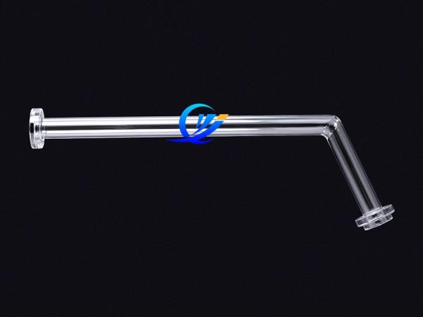 Quality Synthetic Quartz Gas Guide Partition Tube For Oxidation Diffusion Processing On Wafers for sale