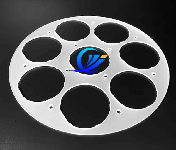 Quality Large Size Quartz Susceptor Cover MOCVD Semiconductor Quartz for sale