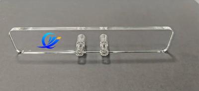 China High Transmission Observation Quartz Windows Ultra Purity Fused Silica Quartz for sale